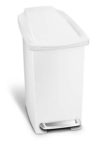 10L Slim Pedal Bin by simplehuman | Look Again