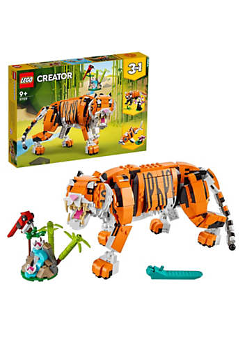 3-In-1 Majestic Tiger by LEGO Creator | Look Again