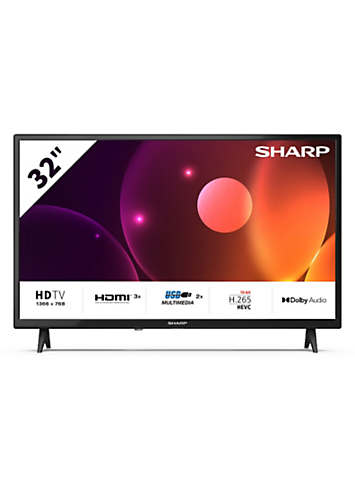 32FA2K 32 Inch HD Ready LED TV by Sharp | Look Again