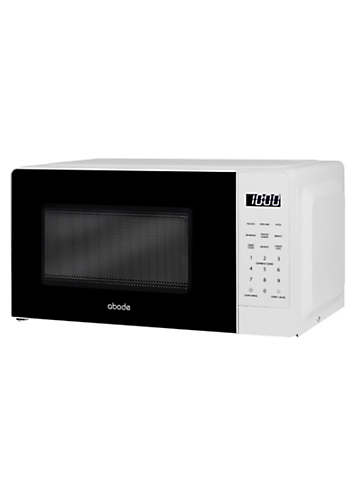 AMT2012 20L Touch Control Digital Microwave - White by Abode | Look Again