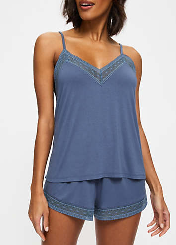 Ada Modal & Lace Cami Set by KBX | Look Again