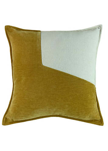 Angle Design 45x45cm Feather Filled Cushion by Malini | Look Again
