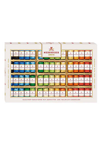 Assorted Chocolate Marzipan Mini Loaves in Gift Box - 9 Flavours 400g ...