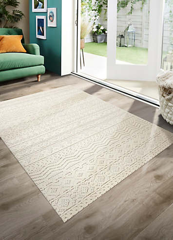Atlas Weave Graphic Rug by Origin | Look Again
