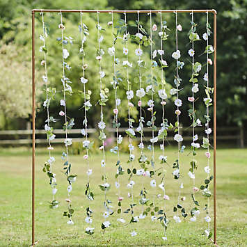 Backdrop - Spring Floral Curtain by Ginger Ray | Look Again