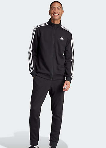 Basic 3-Stripes Tracksuit by adidas Sportswear | Look Again