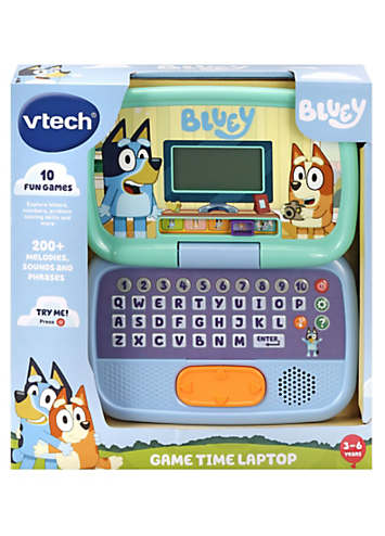 Bluey Game Time Laptop by Vtech | Look Again