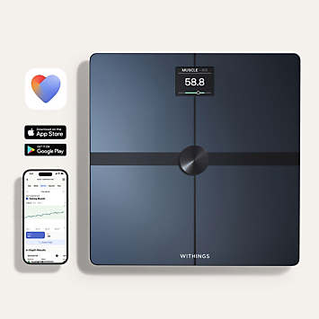Body Smart Advanced Body Composition Wi-Fi Scale - Black by Withings ...