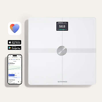 Body Smart Advanced Body Composition Wi-Fi Scale - White by Withings ...