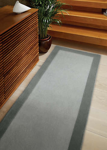 Borders Wool Runner by Origin | Look Again