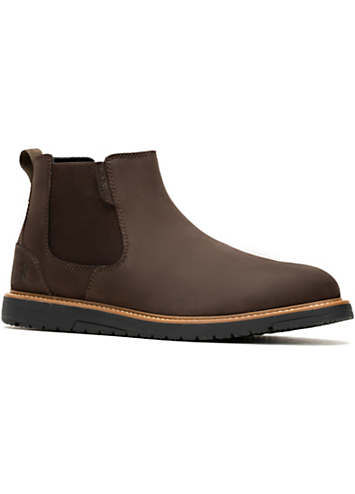 Brown Jenson Chelsea Boots by Hush Puppies | Look Again