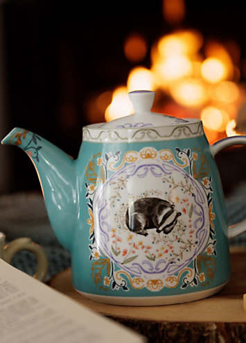 Ceramic Bell Shaped Filter Badger 1 Litre Teapot by London Pottery ...