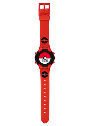 Character Print & Dial Digital Flashing Kids Watch by Pokemon | Look Again
