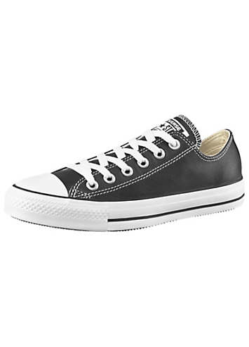 Chuck Taylor All Star Basic Leather Ox Trainers by Converse | Look Again
