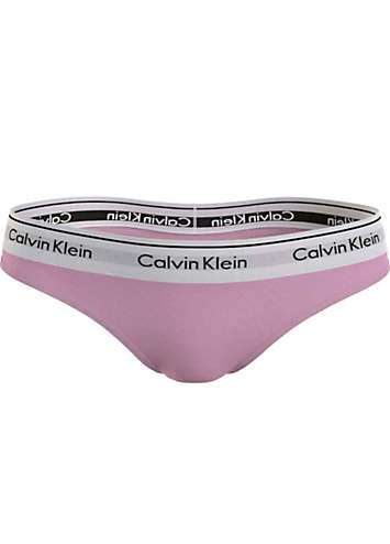 Classic Logo Thong by Calvin Klein | Look Again