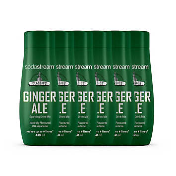 Classics Ginger Ale Concentrate 440 Ml - Six Pack by Sodastream | Look ...