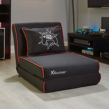 Crash Pad JR Fold-out Gaming Chair & Mattress by X Rocker | Look Again