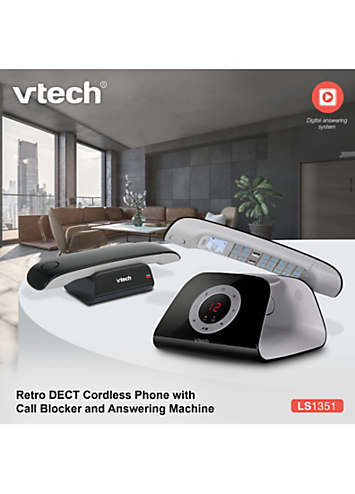 DECT - Retro phone Connect Twin by Vtech | Look Again