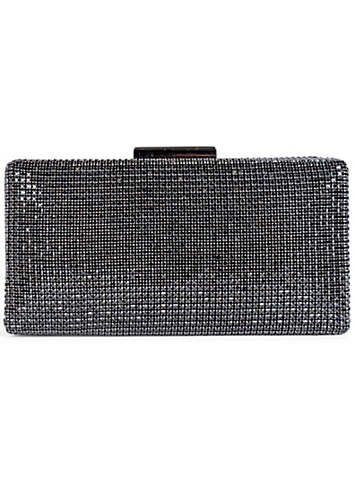 Diamante ’Debra’ Box Clutch Bag by Paradox London | Look Again
