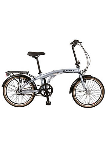Diamond Silver Folding Bike by Dawes | Look Again