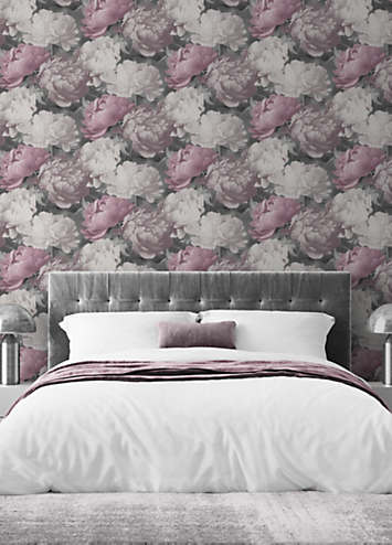 Doretta Floral Wallpaper by Muriva | Look Again