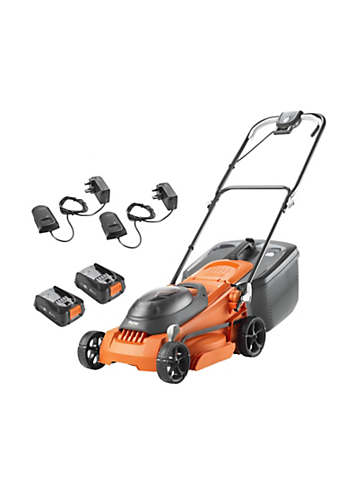 EasiStore 380R Electric Rotary Lawnmower 36V with 2Ah Battery by Flymo ...