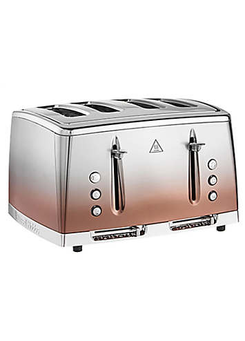 Eclipse 4 Slice Toaster 25143 by Russell Hobbs - Sunset Copper | Look Again