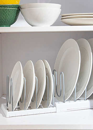 Expandable Lid and Tray Storage Cabinet Organiser by Copco | Look Again