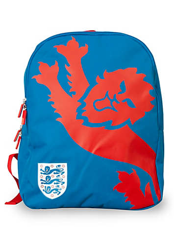 FA Large England Lion Football Backpack | Look Again