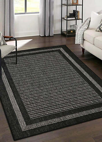 Gel Backed Border Rug by The Homemaker Rugs Collection | Look Again