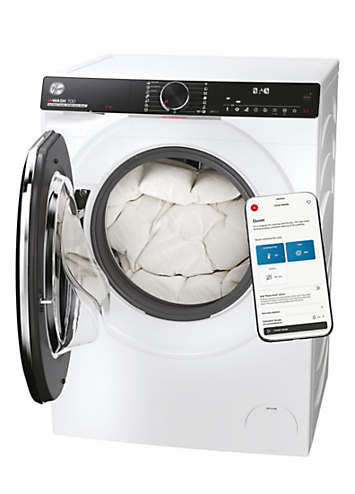 H-WASH 700 12kg/1400rpm Washing Machine - White by Hoover | Look Again