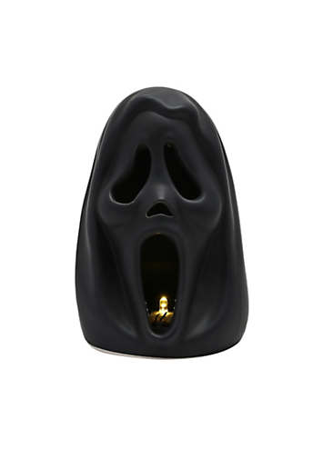 Halloween Black LED Ghost Face by HOCUS POCUS NOVELTIES | Look Again