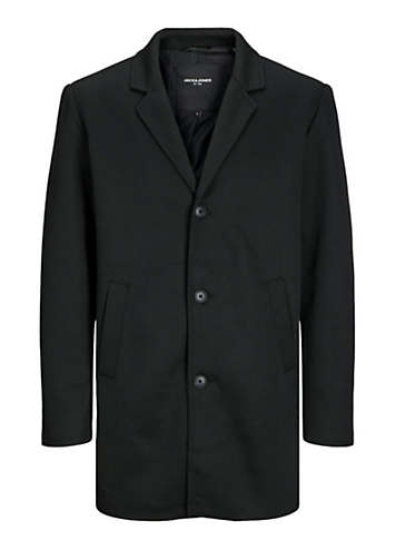 JJCHUCK Button Longline Coat by Jack & Jones | Look Again