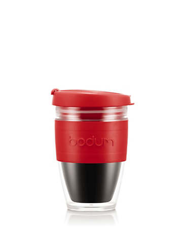 Joycup Red Travel Mug 0.25L/8oz by Bodum | Look Again