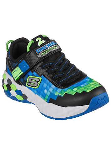 Kids Gore & Strap W/ Pixelated Sidewall by Skechers | Look Again