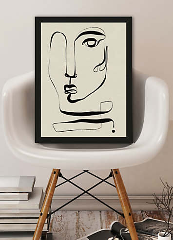 La Visage Framed Art | Look Again