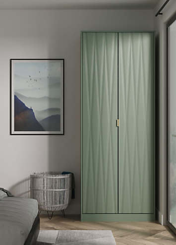 Las Vegas Ready Assembled 2 Door Wardrobe | Look Again