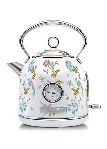 Laura Ashley Dome Kettle - Elveden White by View Quest | Look Again