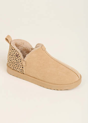 Leopard Print Mix Short Boots by Brakeburn | Look Again