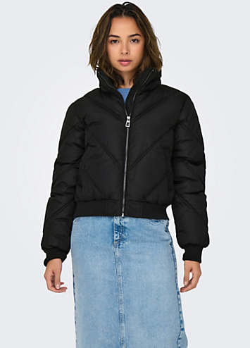 Long Sleeve Quilted Jacket by Only | Look Again