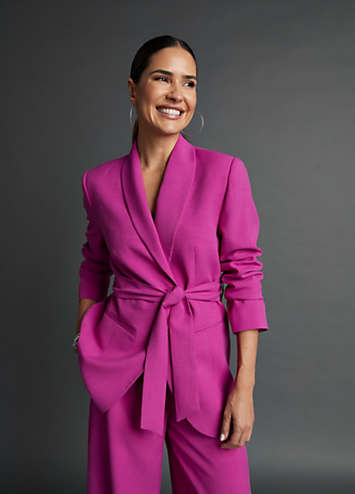 Magenta Wrap Jacket by Kaleidoscope | Look Again