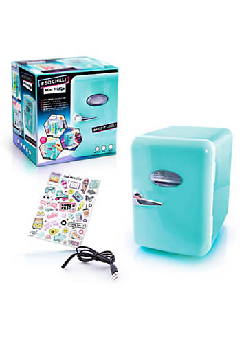 Mini Fridge Teal by So Chill | Look Again