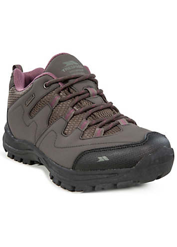 Mitzi Brown Low Cut Female Hiking Shoes by Trespass | Look Again
