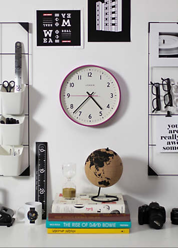 Modern Colourful Wall Clock by Jones Clocks | Look Again