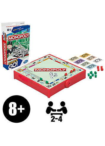 Monopoly Grab and Go by Hasbro | Look Again