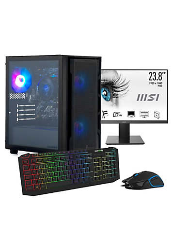 Onyx Gaming Desktop Bundle - AMD Ryzen 5 4600G, 16GB RAM, 1TB SSD ...