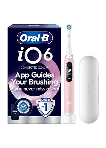 Oral-B iO 6 Pink Electric Toothbrush | Look Again
