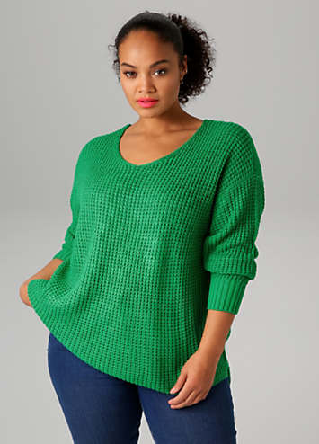 Oversize Jumper by Aniston Plus | Look Again