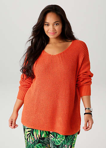 Oversize Jumper by Aniston Plus | Look Again