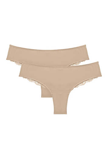 Pack of 2 Lovely Micro Brazilian Strings by Triumph | Look Again